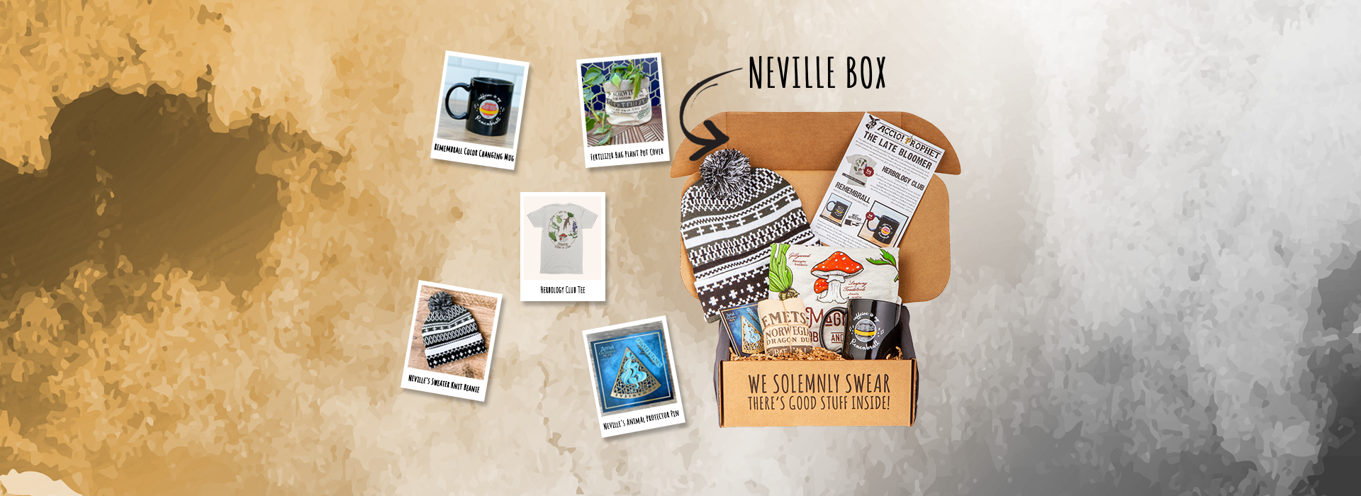 Neville Items – Magic, Delivered