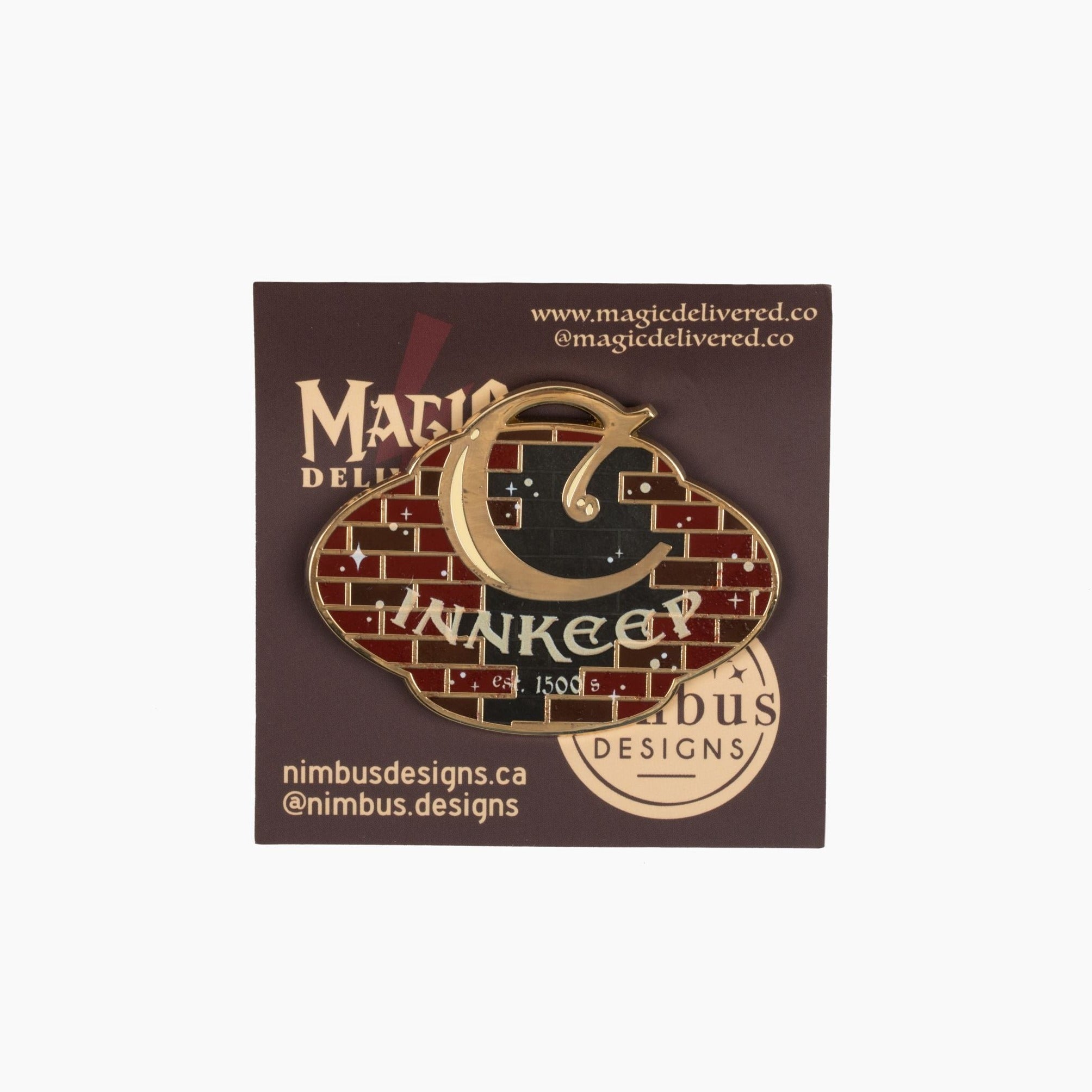 Innkeeper Staff Badge – Magic, Delivered