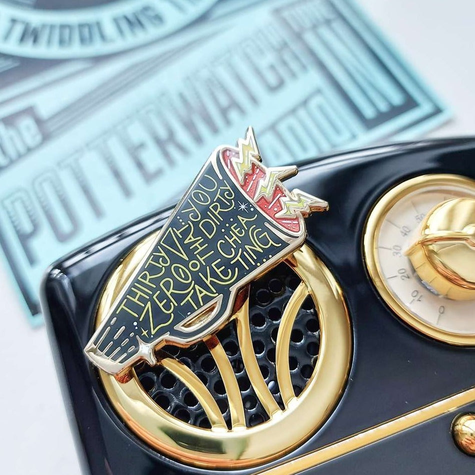 Loud Announcer Pin – Magic, Delivered